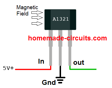 Sensor Linear de Efeito Hall - Circuito de Trabalho e Aplicação - AxTudo