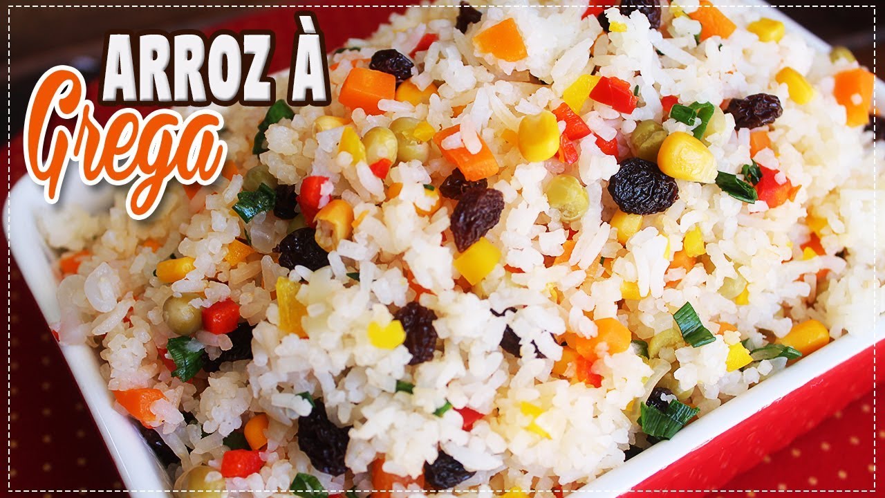 ARROZ À GREGA - AxTudo