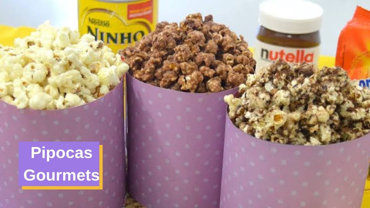 Como fazer Pipocas Gourmets - AxTudo