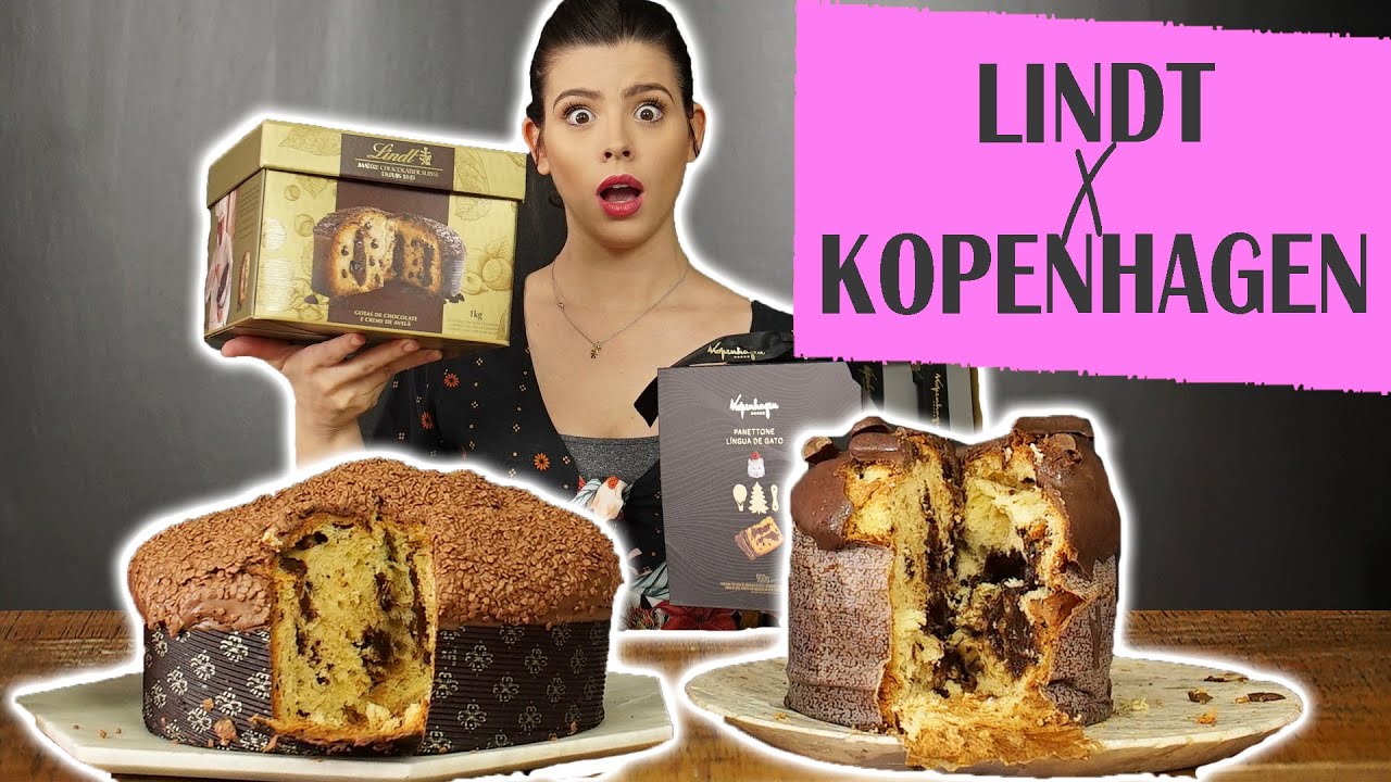 EXPERIMENTANDO CHOCOTONES PREMIUM: LINDT vs KOPENHAGEN - quem vence ...
