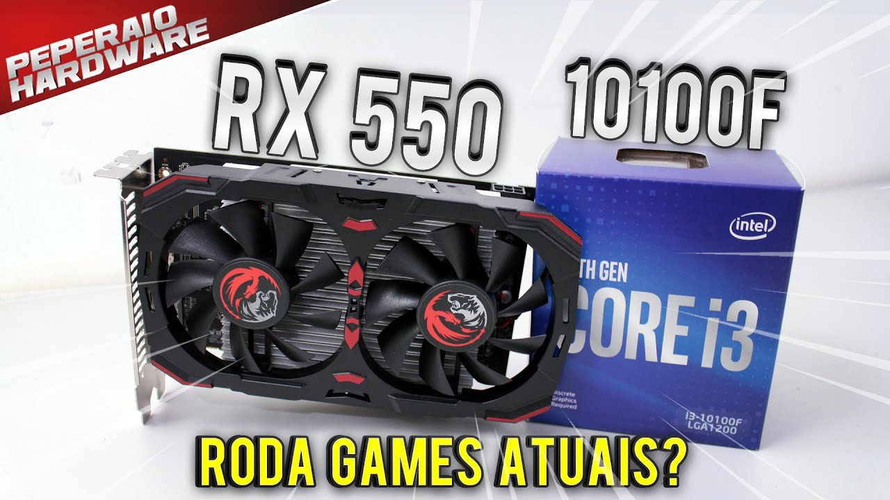 O que uma RX 550 4GB roda em 2021 (PC da Crise em Jogos Pesados) - AxTudo
