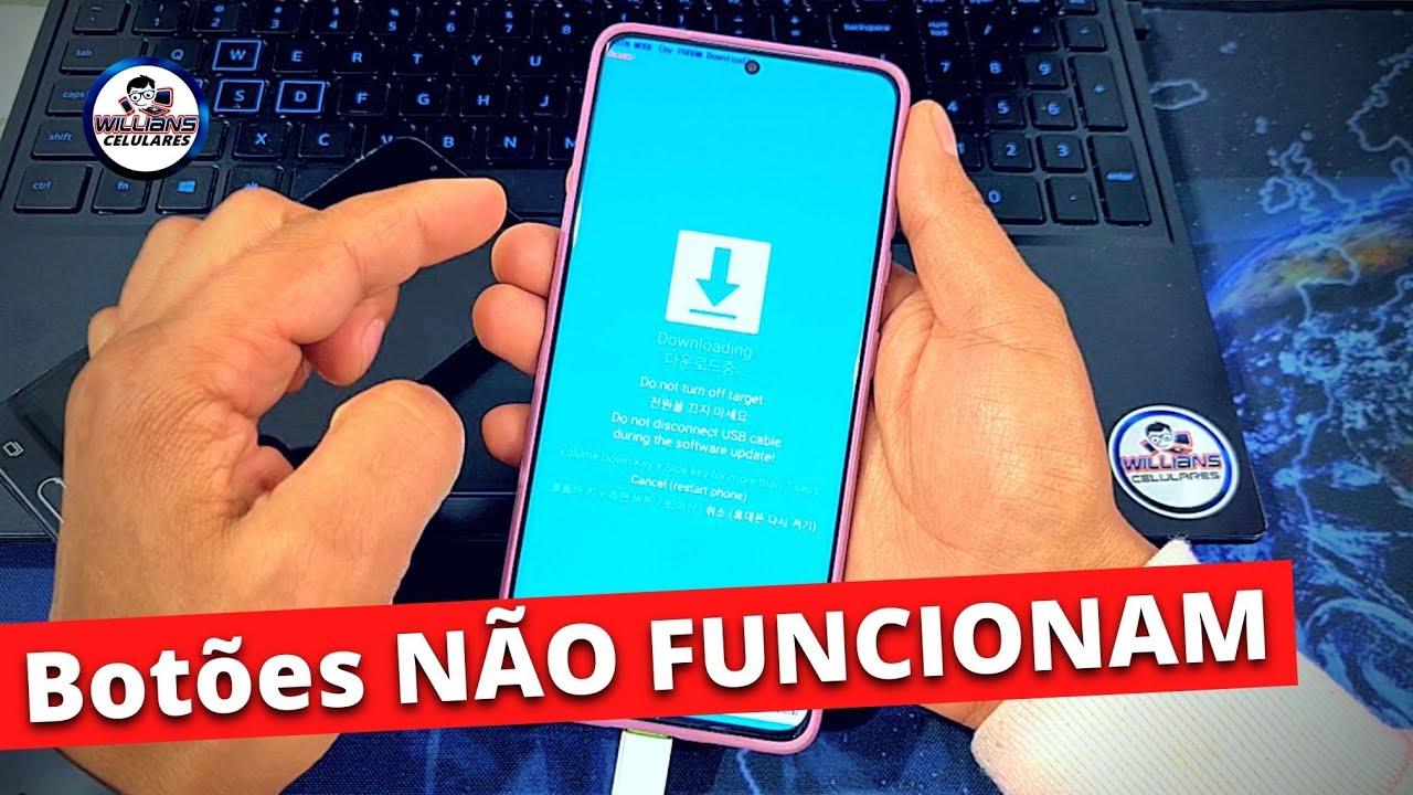 Modo Download Samsung no PC, quando Algum BOTÃO NÃO FUNCIONA! - AxTudo