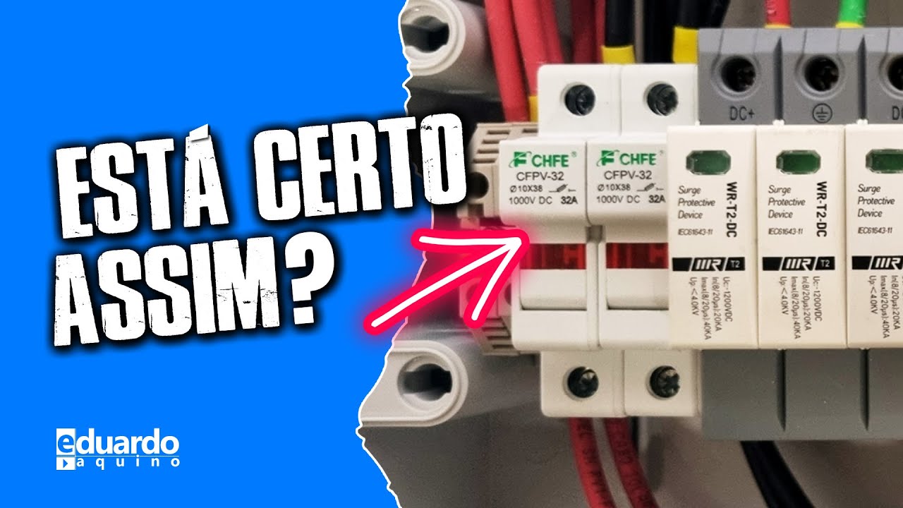 STRING BOX Solar Mais Barato com Fusível ASSIM, veja como #03 - AxTudo