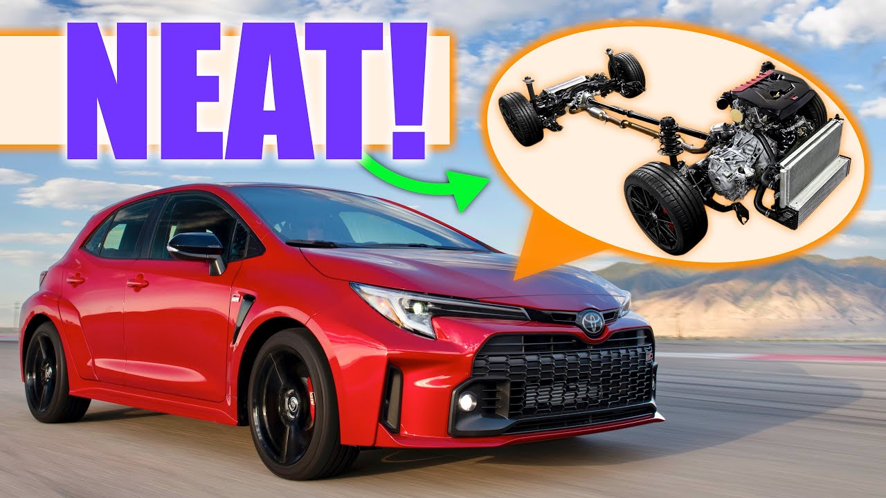 Sistema AWD brilhante do Toyota GR Corolla - Como ele divide o torque ...