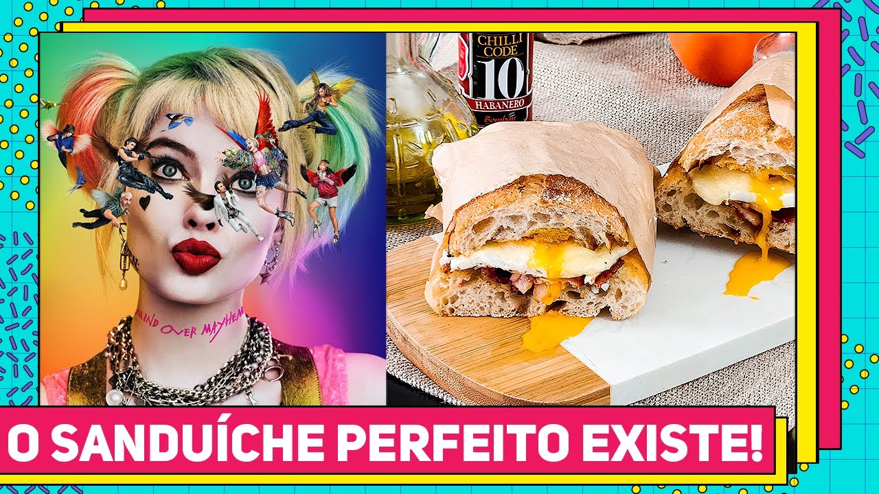 O SANDUÍCHE PERFEITO DA ARLEQUINA! Como fazer o Sanduíche AMERICANO de ...